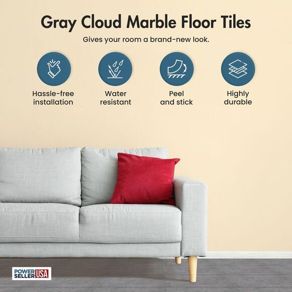 PowerSellerUSA | Accents | Powersellerusa Vinyl Self Adhesive Floor ...